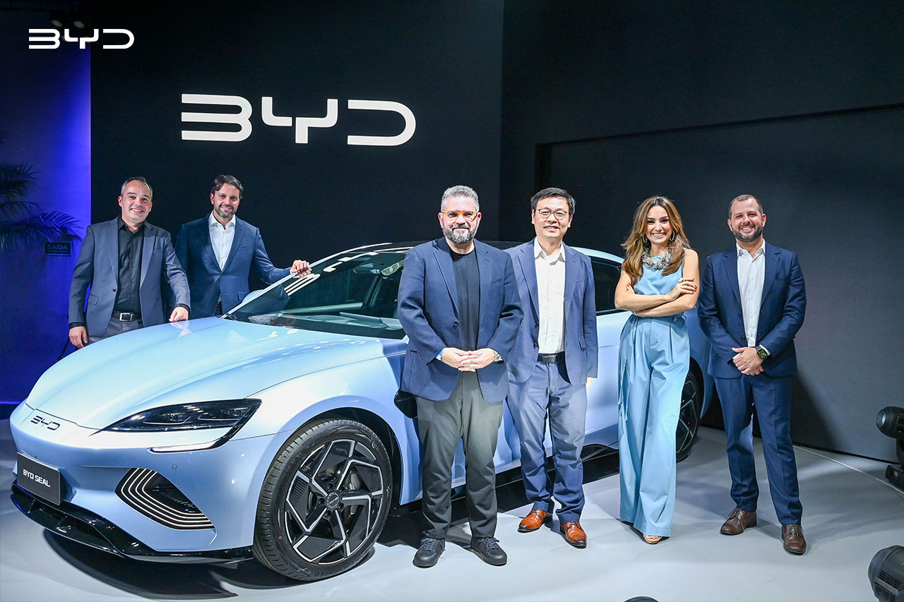 BYD lanzó su BYD SEAL en Brasil - BYD-Bolivia