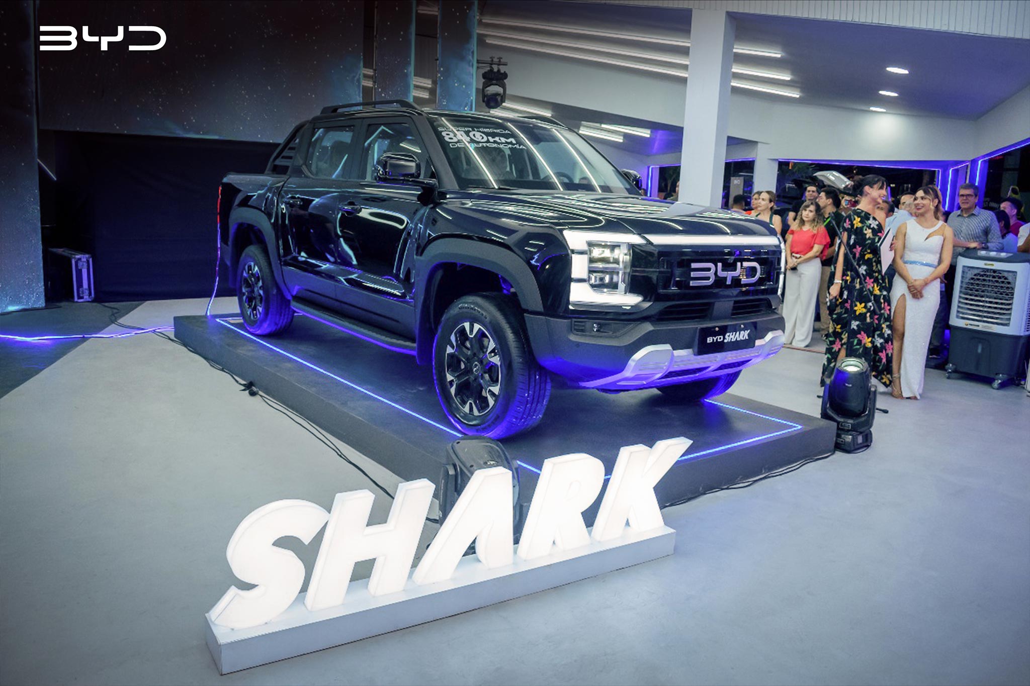 BYD presentó su BYD SHARK en la Expo Auto 2025 en Bolivia - BYD-Bolivia
